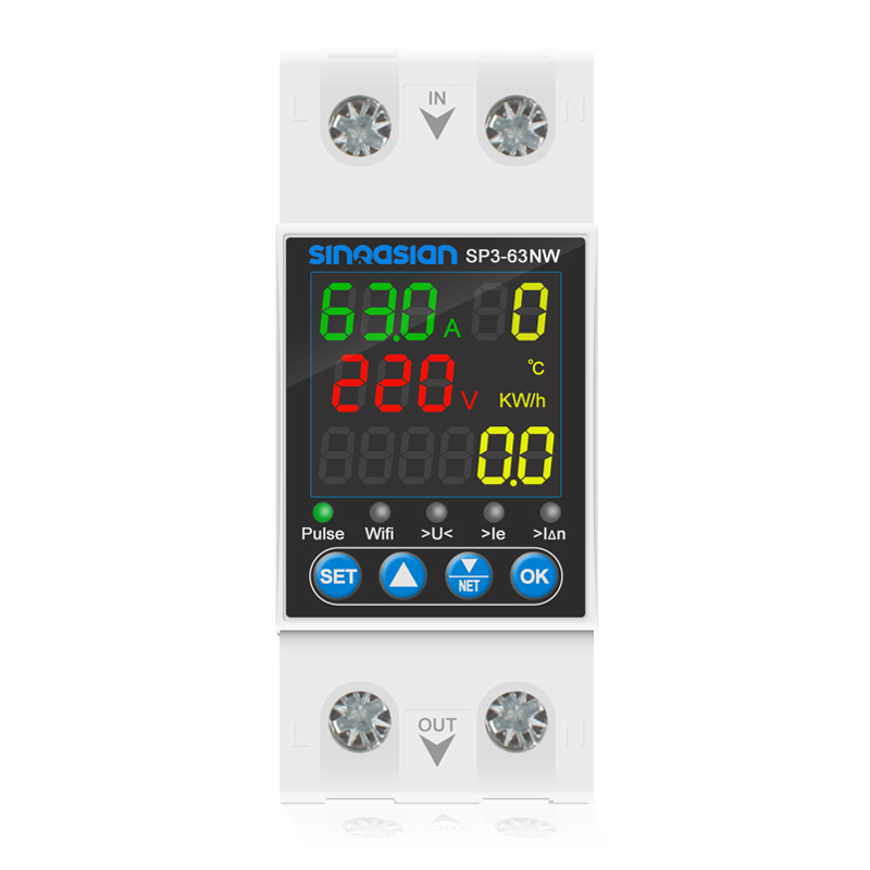 SP3-63NW Wi-Fi Intelligent Voltage Current Protector,SP3-63NW,Sieben ...