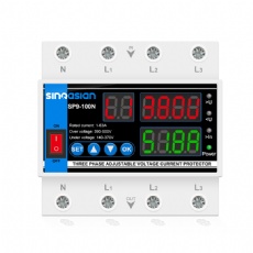 SP9-100N 3 Phase Adjustable Voltage Current Protector,SP9-100N,Sieben ...
